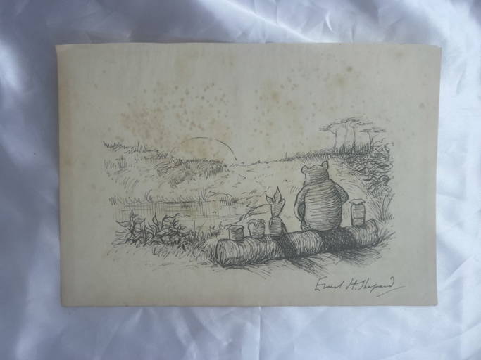 After Ernest Shepard Drawing