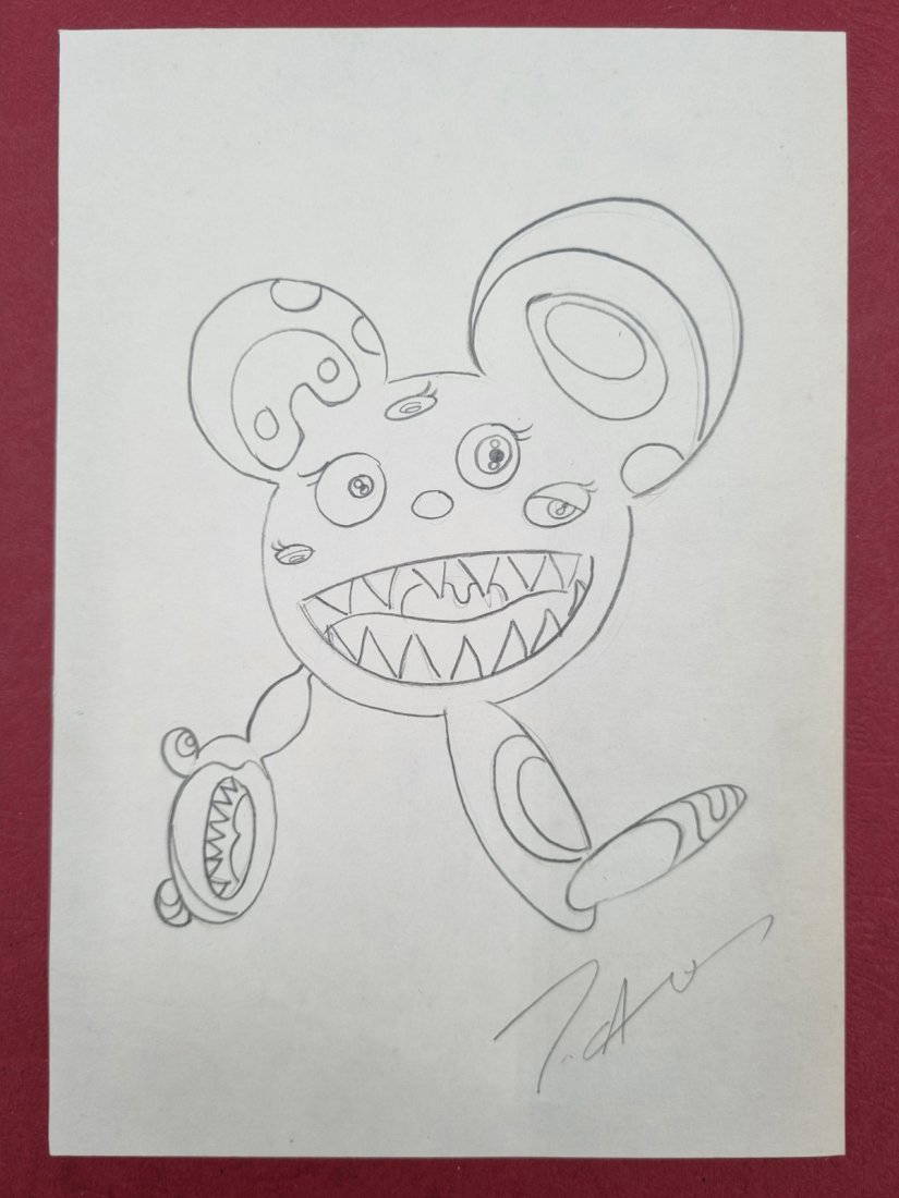 Takashi Murakami Drawings for Sale at Auction