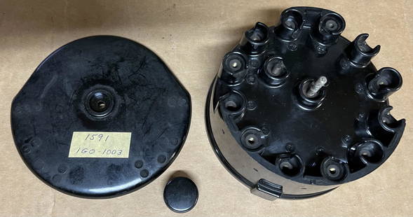 Packard V 12 Nos Original Auto Lite Distributor Cap