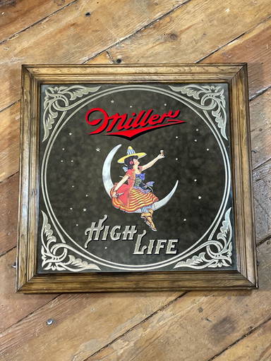 Miller High Life Beer Sign