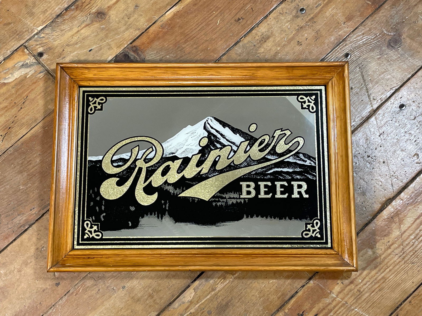 Rainier Beer Sign