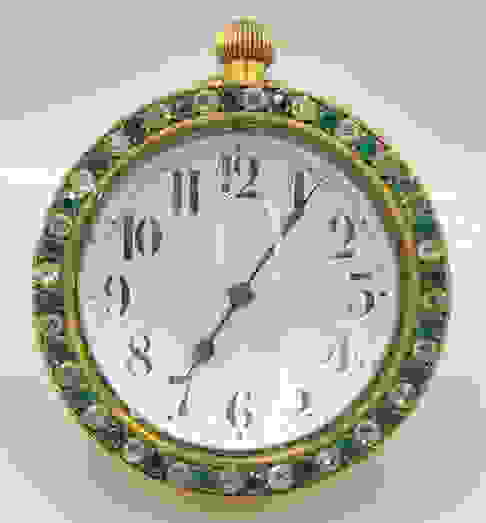 Antique 8 Day Jeweled Ball Clock Auction