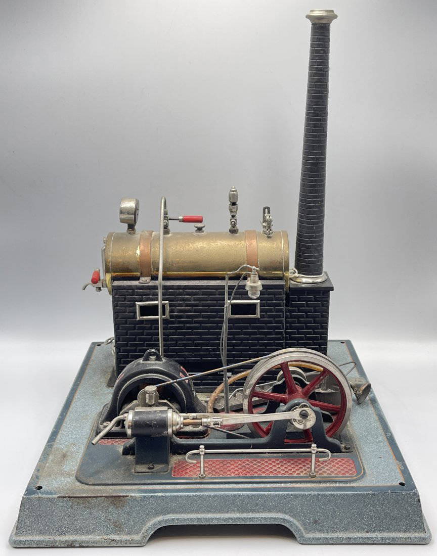 Marklin Germany Vintage Steam Engine W/ Generator Auction
