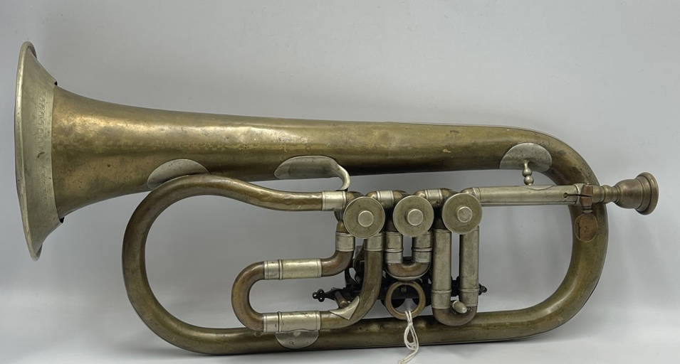 Civil War Era Rotary Valve Trumpet