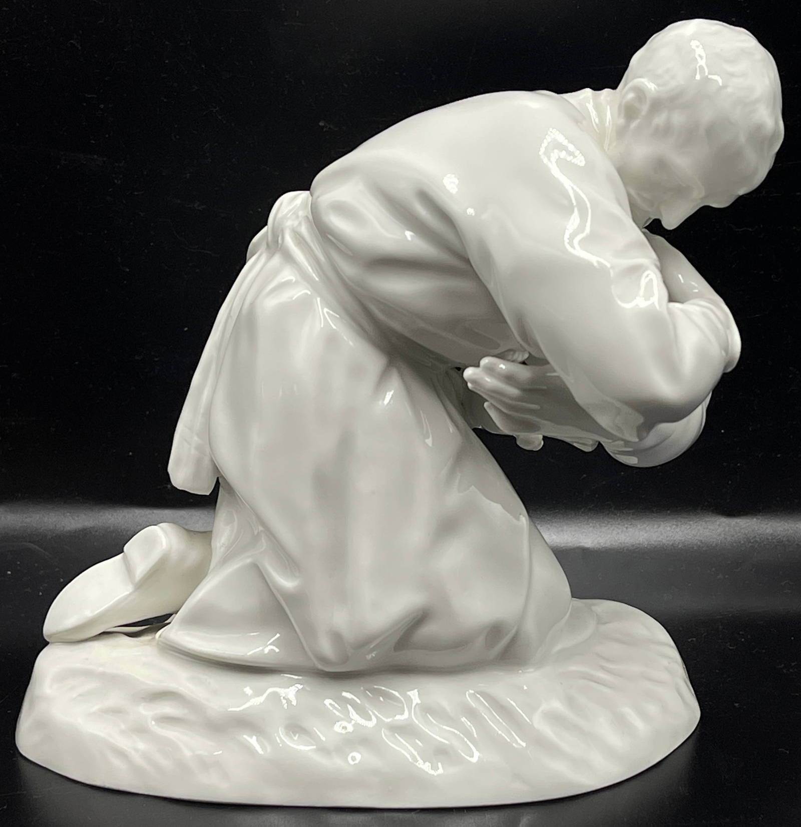 Kpm Blanc De Chein Model Of Soldier Auction