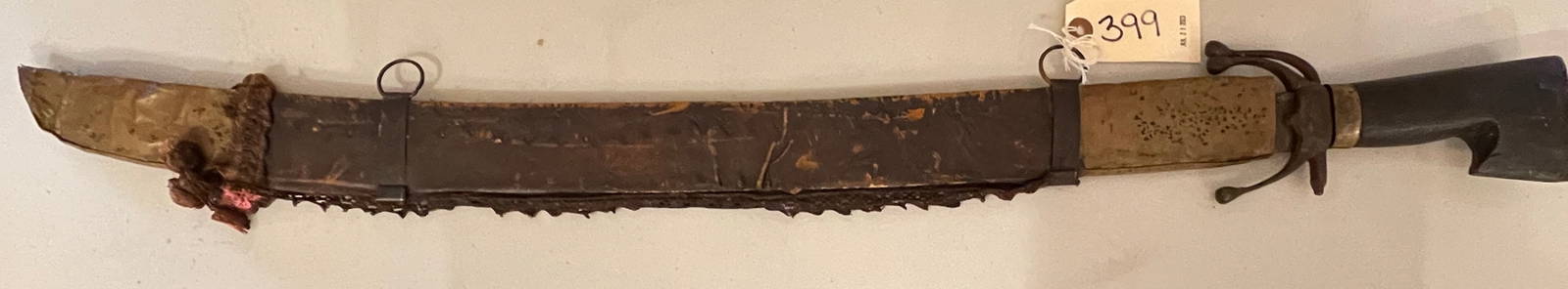 19th Century North African (moroccan) Nimcha Sword With Scabbard Auction