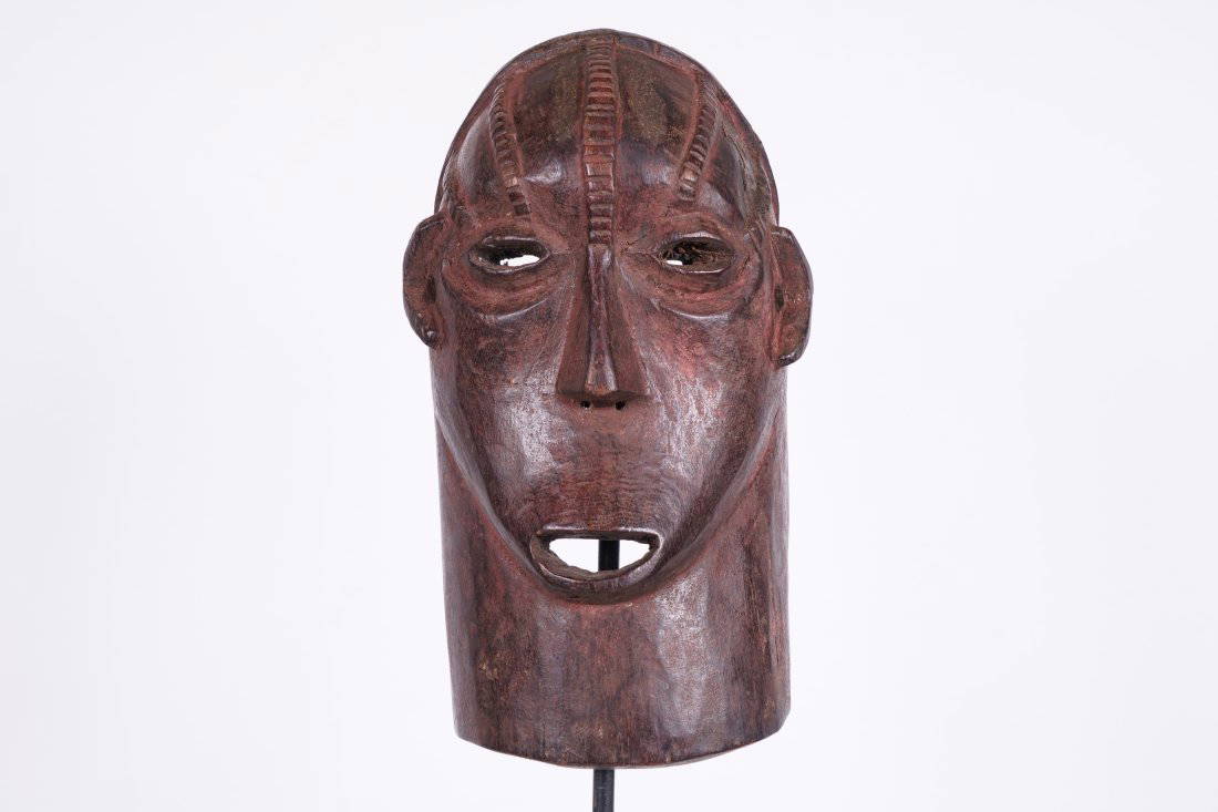 Tabwa Mask From Dr Congo 10.5" - African Tribal Art Auction