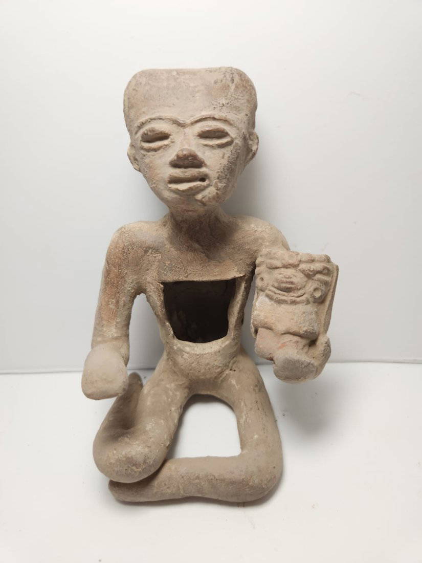 Pre-columbian Terracotta Teotihuacan Guest Figure Auction
