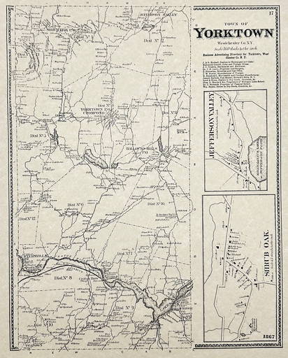 Map Of Yorktown York County In Virginia United States