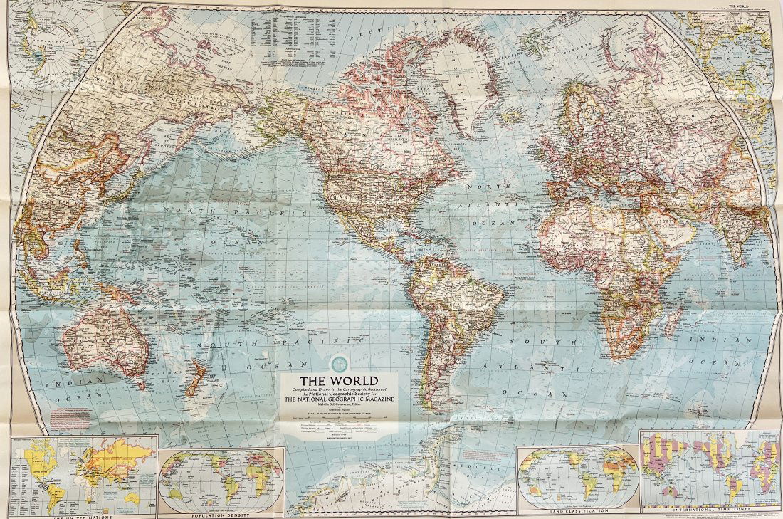 National Geographic - The World Map Auction