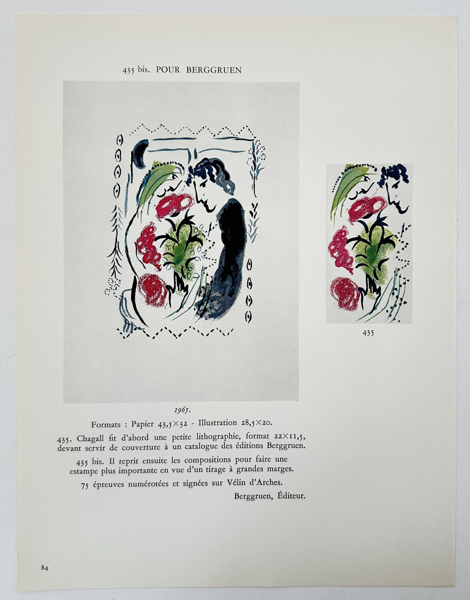 Marc Chagall (1887–1985) – Frontispiece For The Ceiling Of The Paris ...