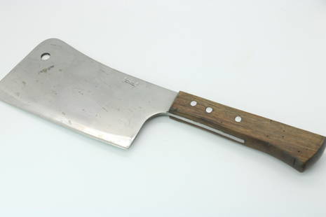 Large Vintage Meat Cleaver