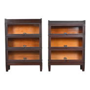 Art Deco American, Circa 1931 A Pair of Skyscraper Bookcases (#0074) on ...