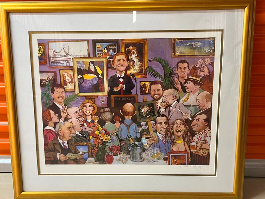 Charles Bragg - "art Auction" Auction