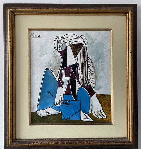 Pablo Picasso (Oil on Canvas Painting) in the style of (#0057) on Oct ...