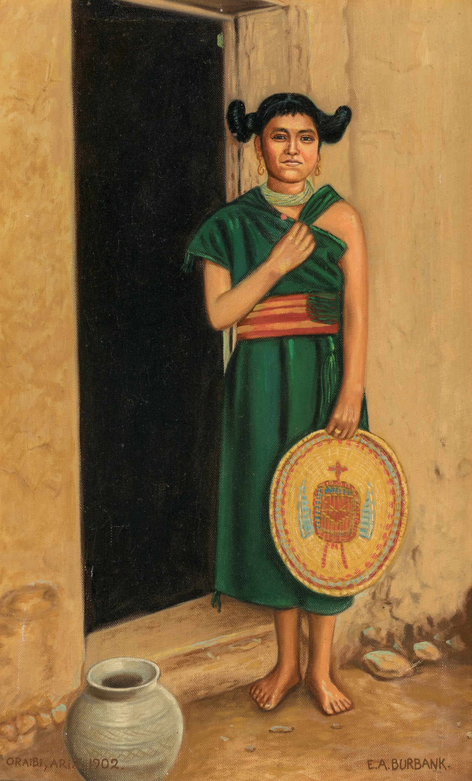 Elbridge Ayer Burbank (1858 - 1949) Oraibi, Ariz., 1902 Auction