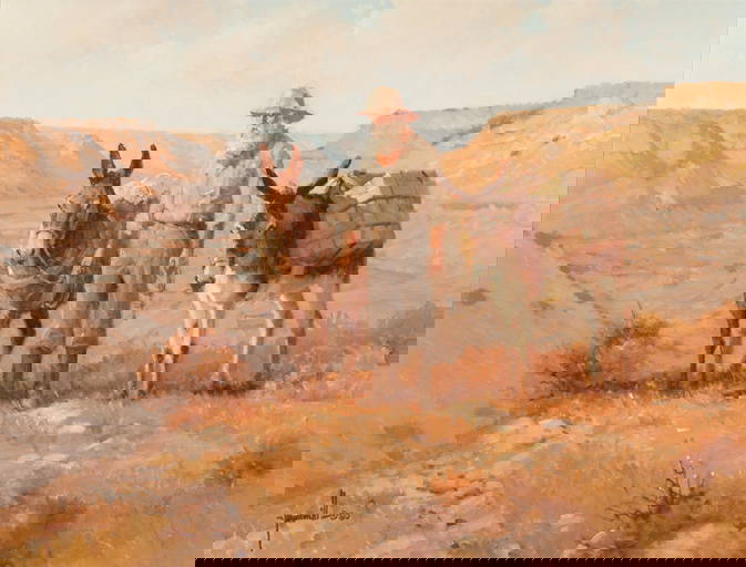 Robert Pummill (b. 1936) 40 Years A Looking, 1980