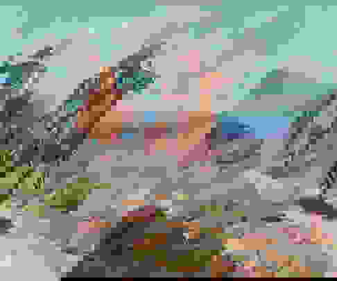 Frank Tenney Johnson (1874 - 1939) The Lawless Frontier, 1930 Auction