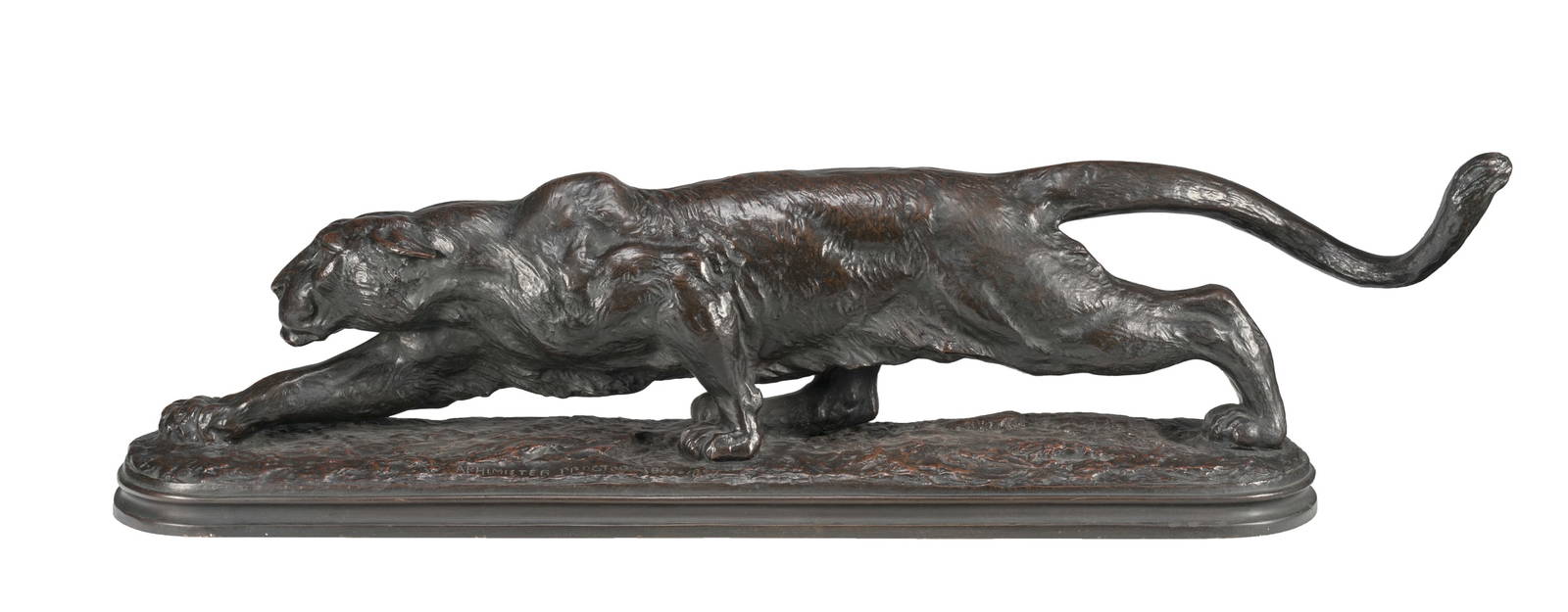 Alexander Phimister Proctor (1860-1950) Stalking Panther, 1891-1892 Auction