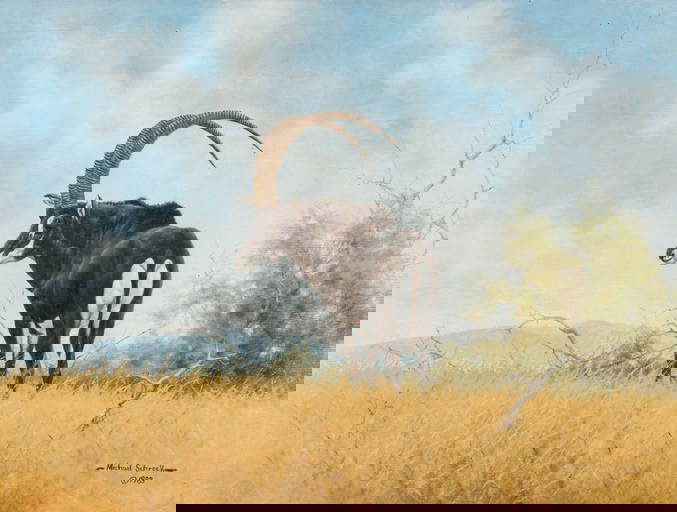 Michael Schreck (b. 1950) Sable, 1983