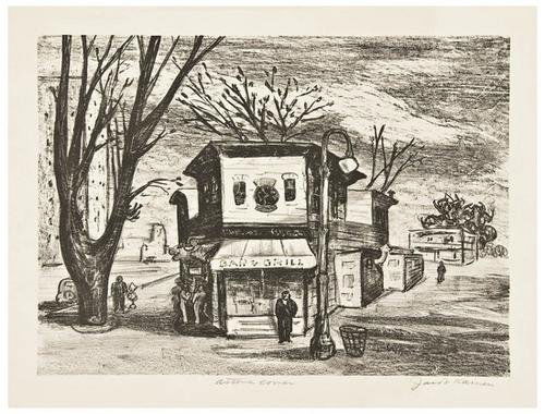 4: American Printmakers Three lithographs.