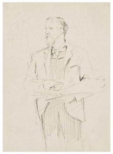 Rackham, Arthur (1867 1939) Two Portrait Drawing