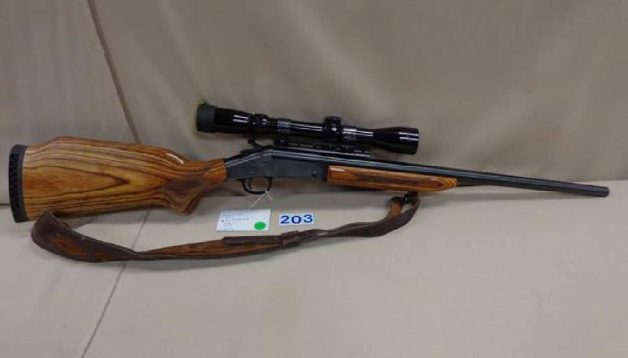 H&r Model Sb2, Single Shot 308 Cal. Rifle