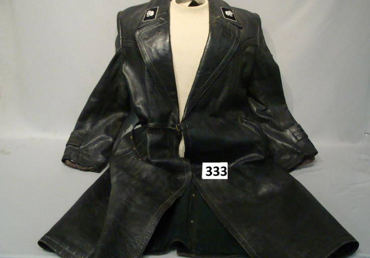 Ww Ii Waffen Ss Leather Coat