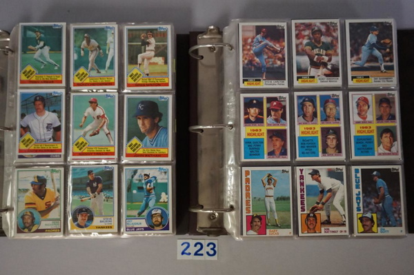 1983 & 1984 Topps Baseball Card Sets