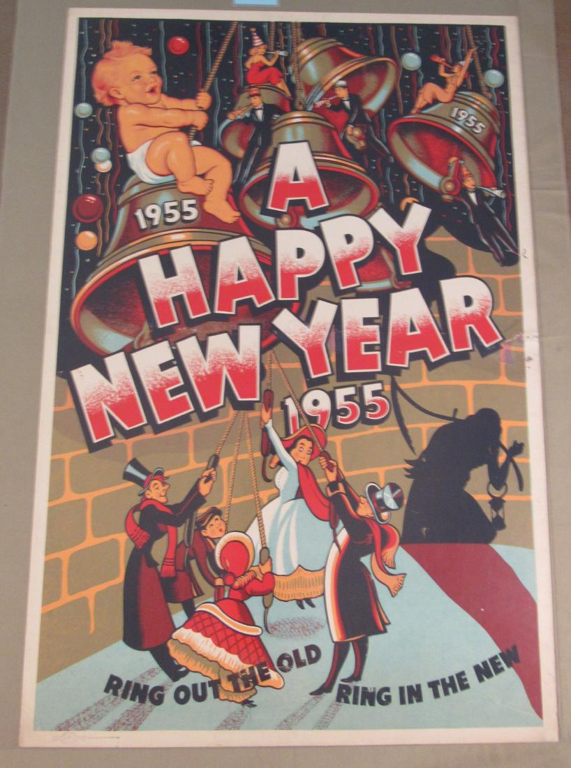 HAPPY NEW YEAR - 1955,