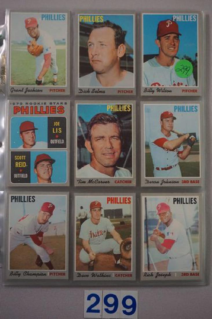 (81) 1970 Topps Baseball Cards