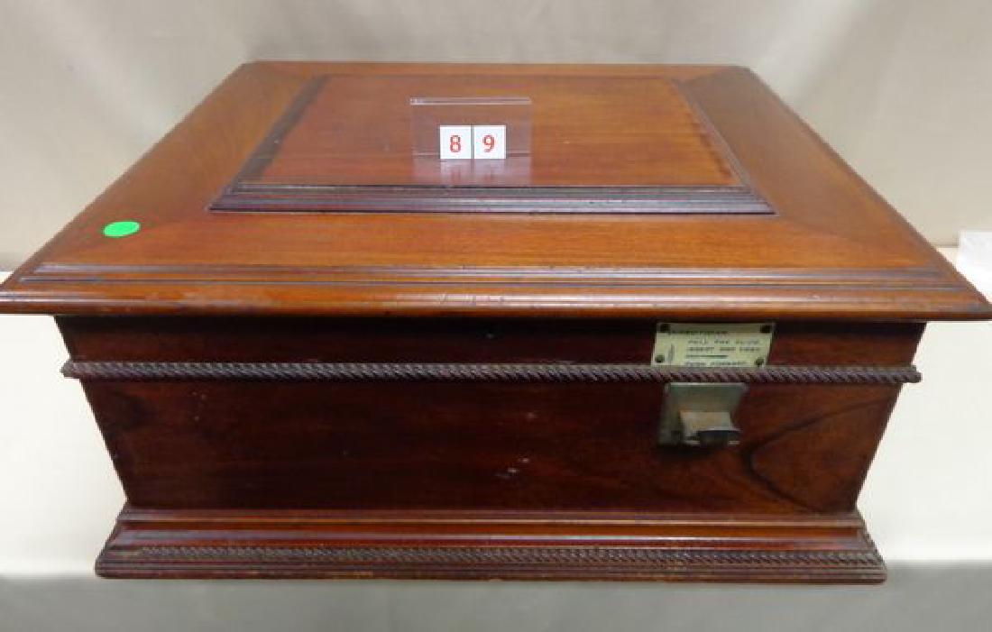 ANTIQUE REGINA COIN OPERATED MUSIC BOX