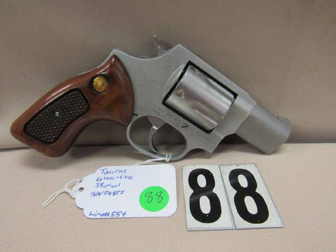 Taurus Ultra Lite 38 Special Caliber