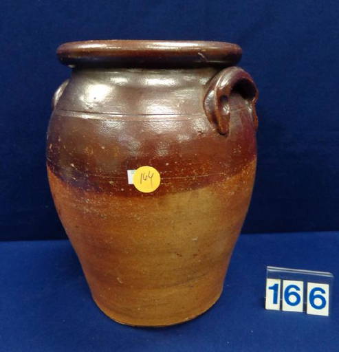 Antique Stoneware Two Handled Jug