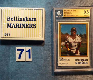 Ken Griffey Jr. Signed 1987 Bellingham