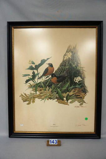 Richard Sloan Artist Signed & Framed,