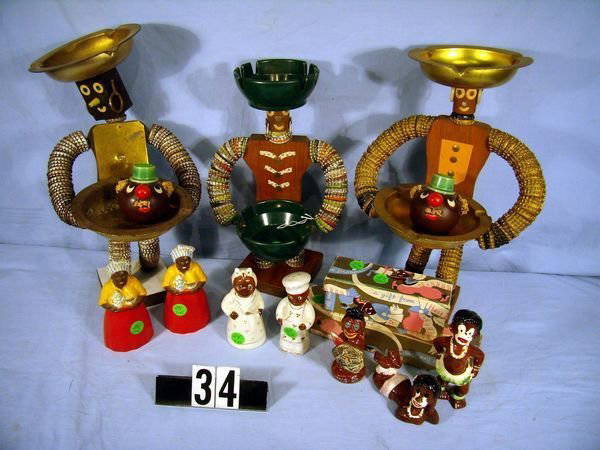 Black Collectibles Lot: (3) Soda Cap Black Boy As