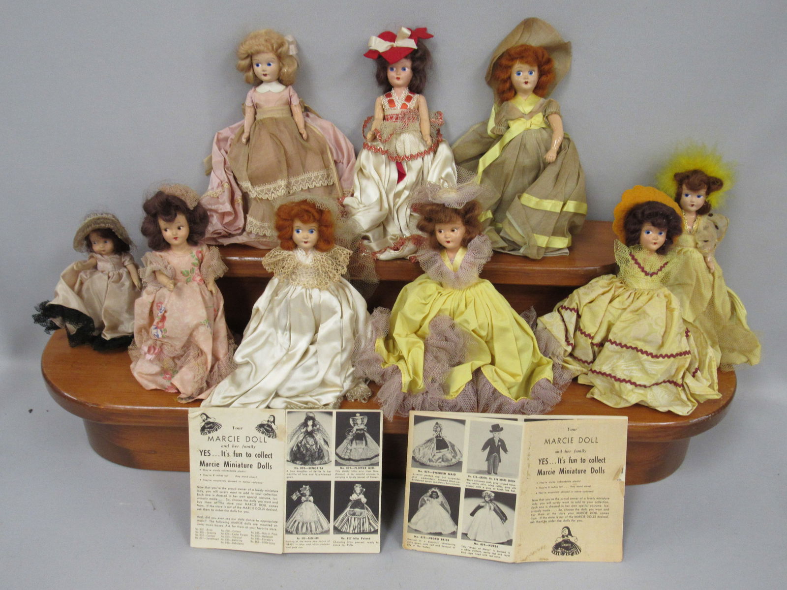 (9) Marcie Dolls: Auction