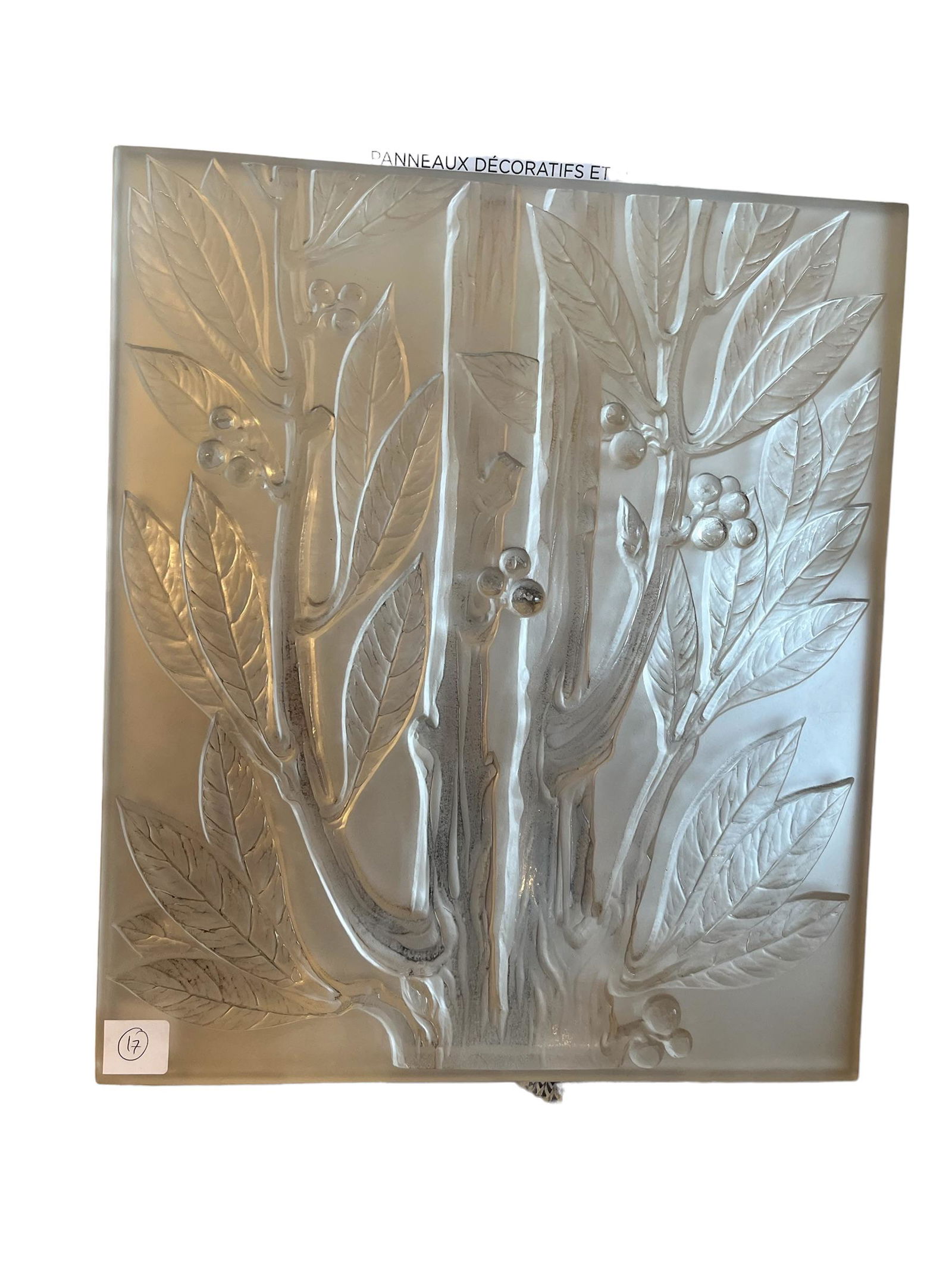 A Pair Of Large Lalique Panels