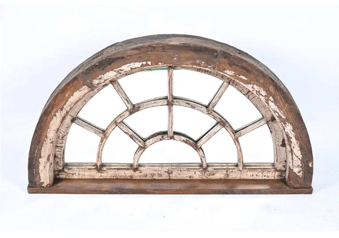 Very Large Architectural Salvage Transom Mirror Auction