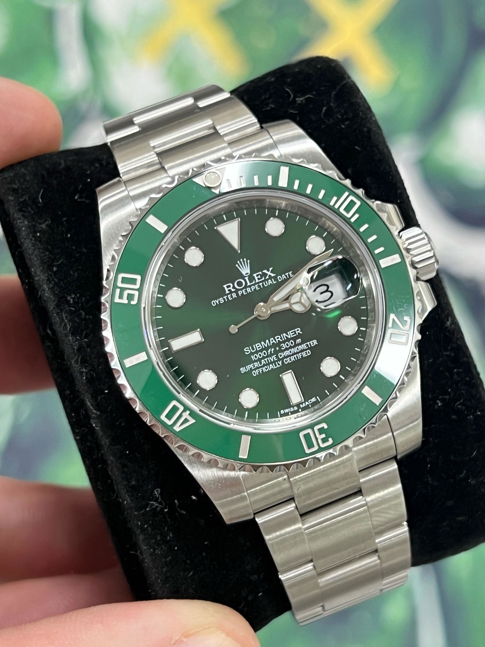 Rolex 2016 Hulk