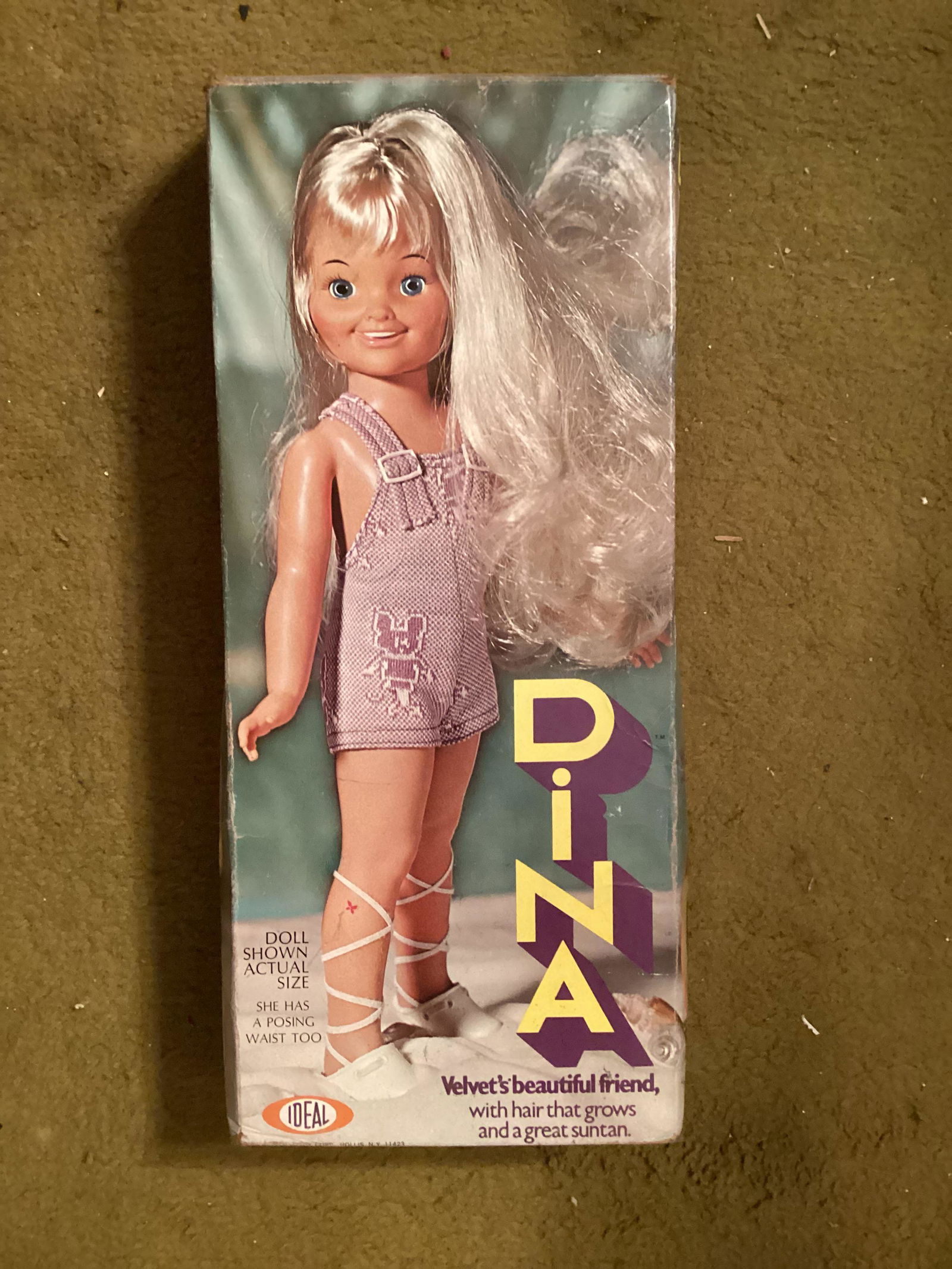 1971 Ideal Dina Doll In The Box