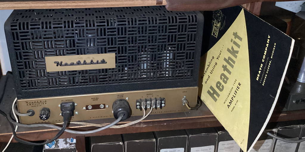 Heathkit Amplifier Model W-5M with original Booklet (#0703) on Oct 16, 2022 | P&P Vintage in NJ