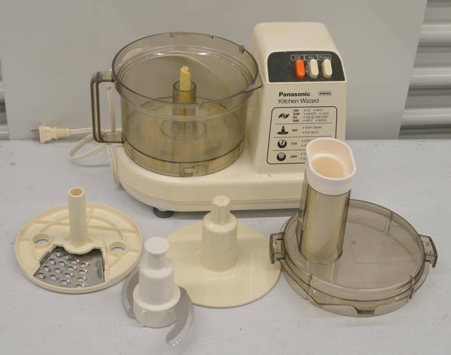 Vintage Panasonic Kitchen Wizard Food Processor