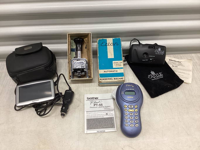 P Touch 55, Ectan Automatic Numbering Machine in the box, Trump Castle ...