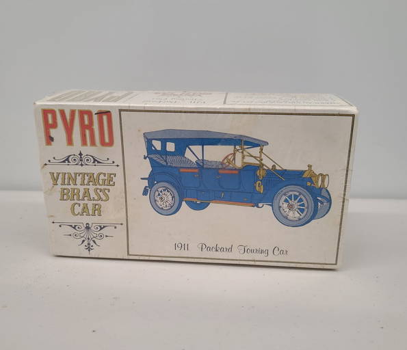 Vintage Pyro Sealed Vintage Brass Car 1911 Packard Touring Car