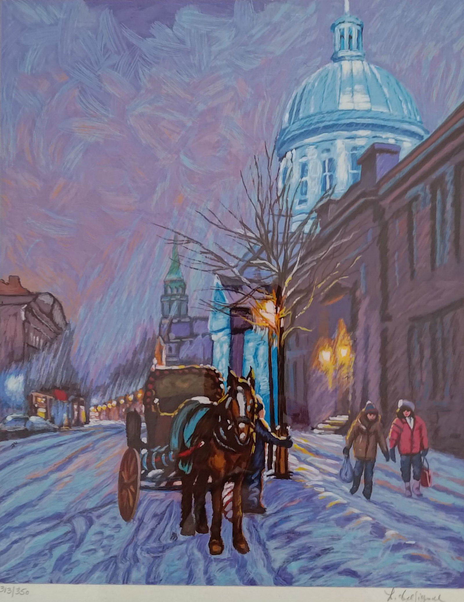 Del Signore, Littorio (1938- ) Caleche au vieux Montreal - Mar 28, 2023 ...