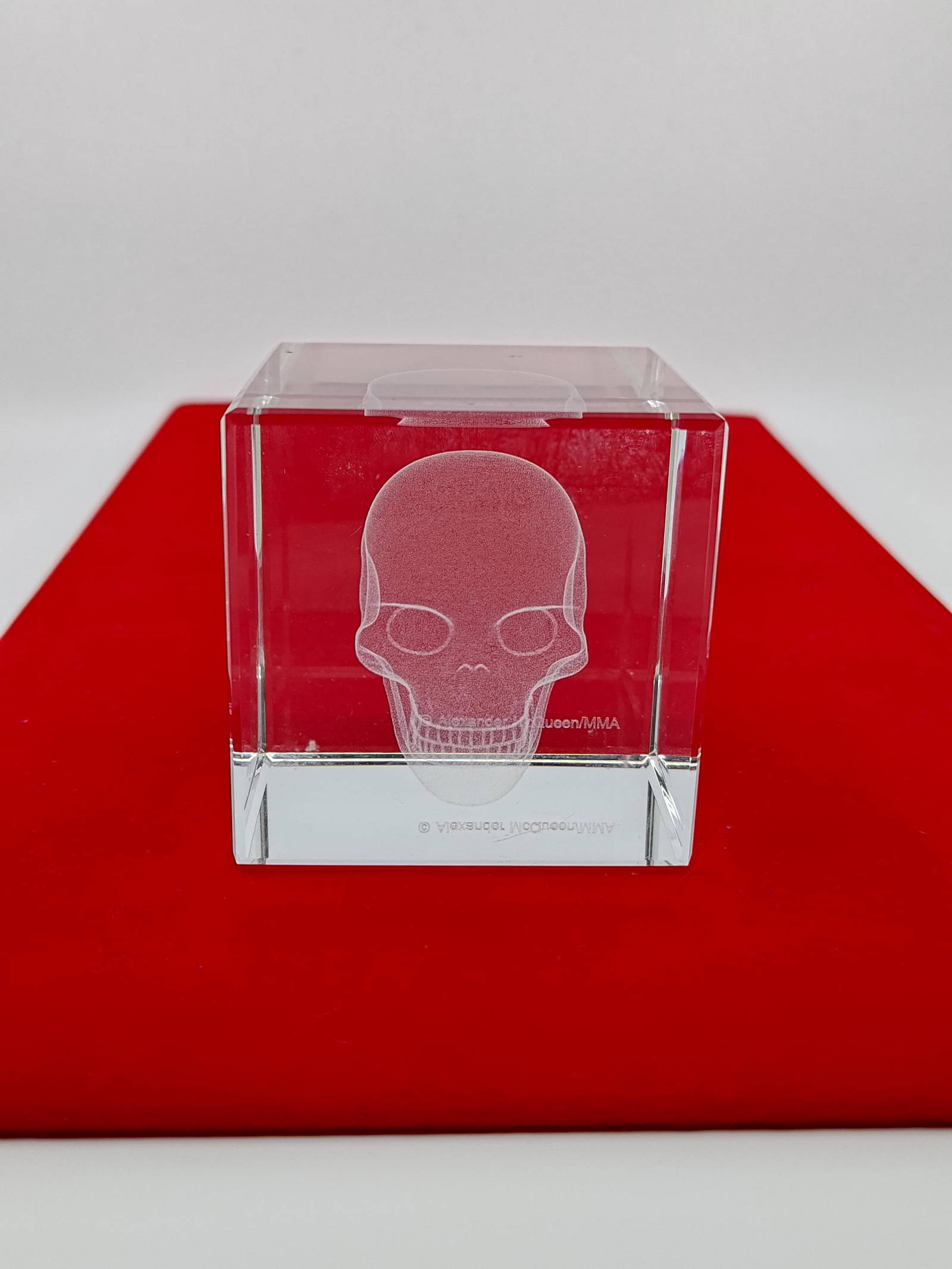 Alexander Mcqueen (1969-2010) Crystal Skull Cube Auction