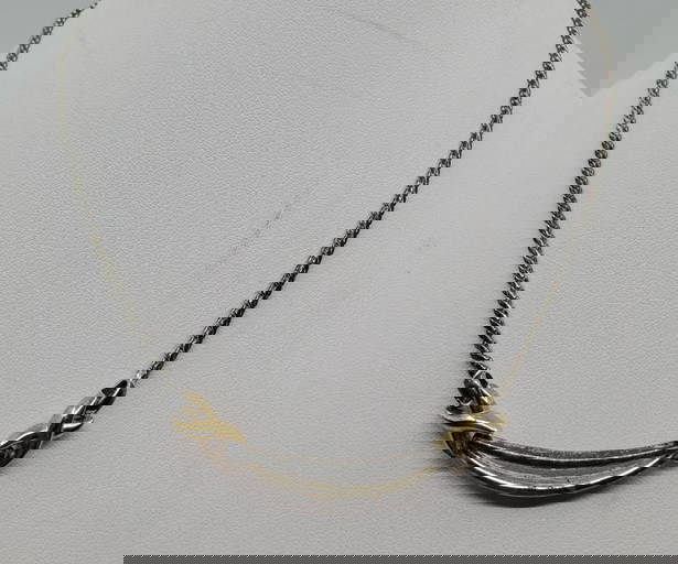 Christian Dior, French Sterling Silver Necklace