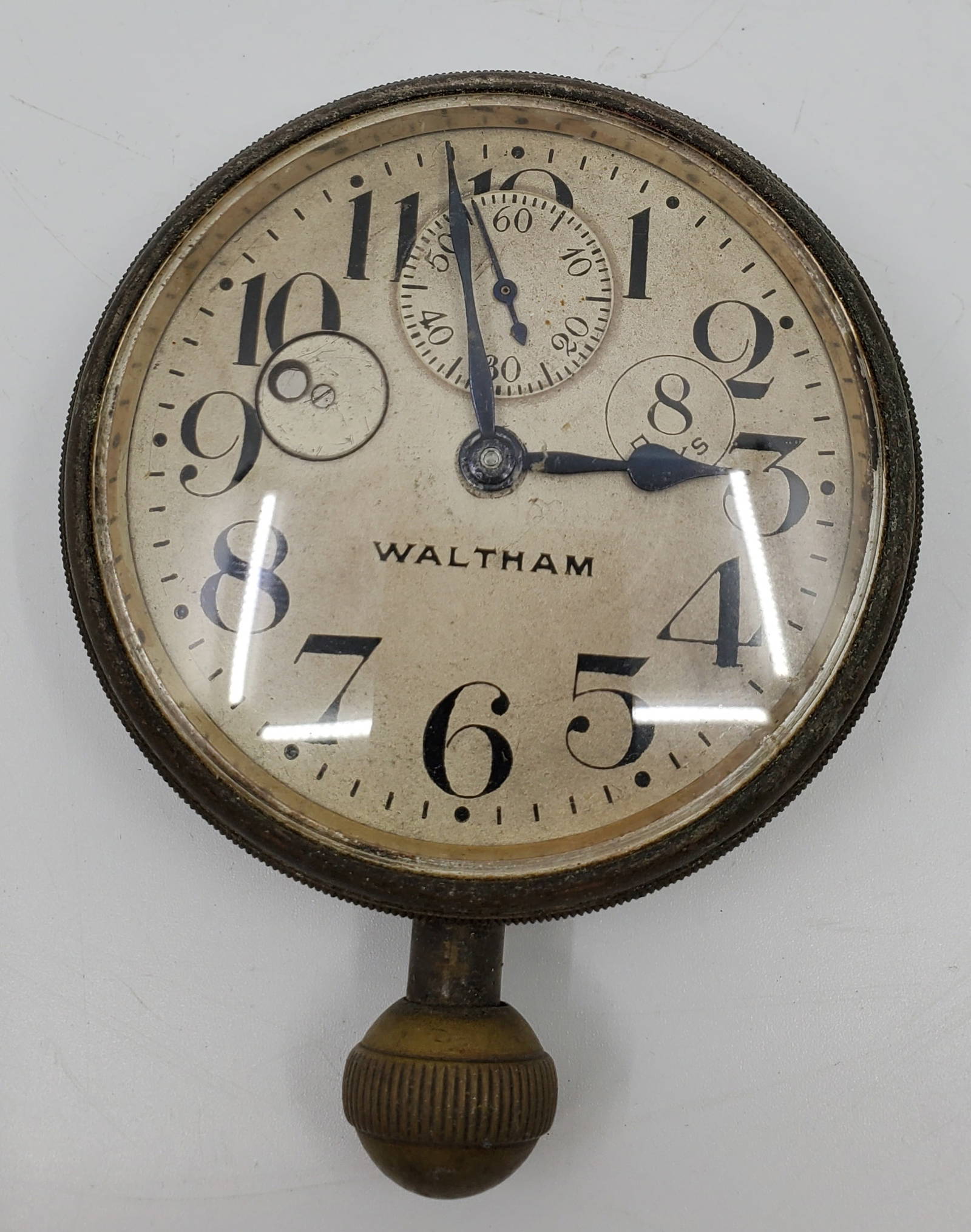 Vintage Waltham 8 Days Car Clock Auction